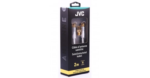 Câble et connectique TV Jvc COAX CABLE F M/M 2M - DARTY Guyane
