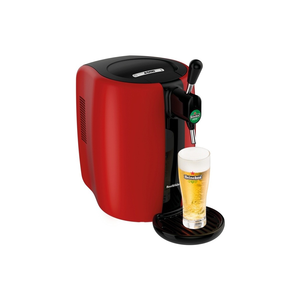Machine à glaçons - Tireuse à bière Seb BEERTENDER ROUGE / NOIR Machine ...