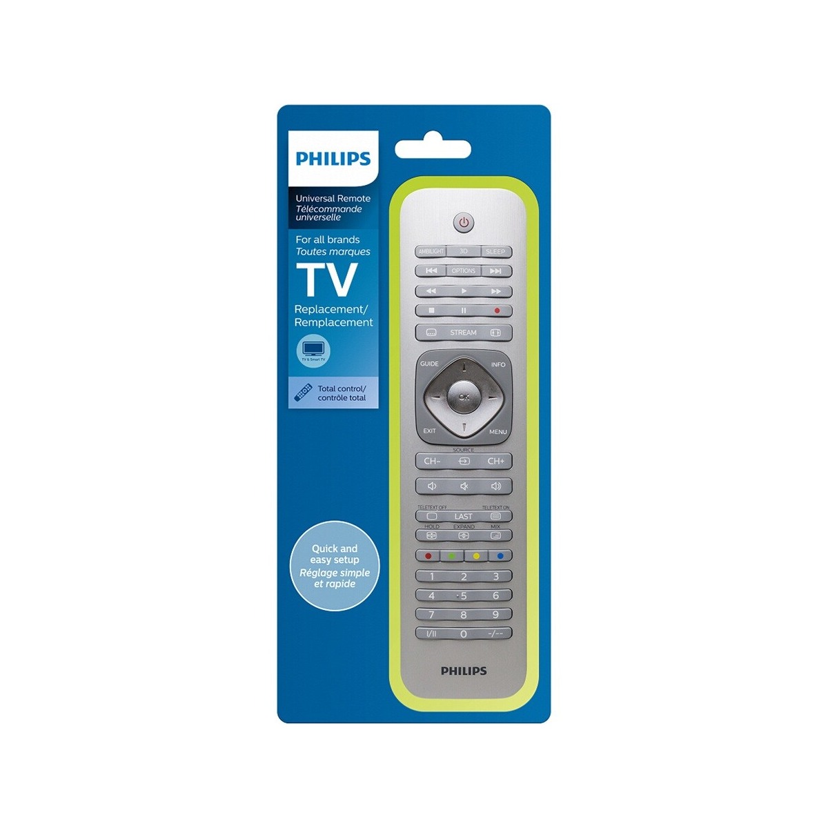 Télécommande Philips Télécommande SRP6011/10 - DARTY Guyane